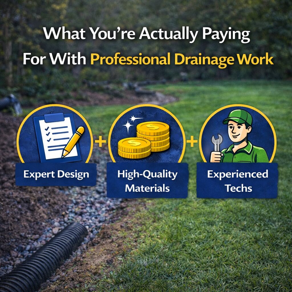 What You’re Actually Paying For With Professional Drainage Work - TLC ...