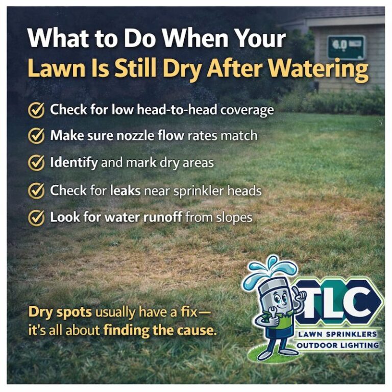 What to Do When Your Lawn Is Still Dry After Watering - TLC Incorporated